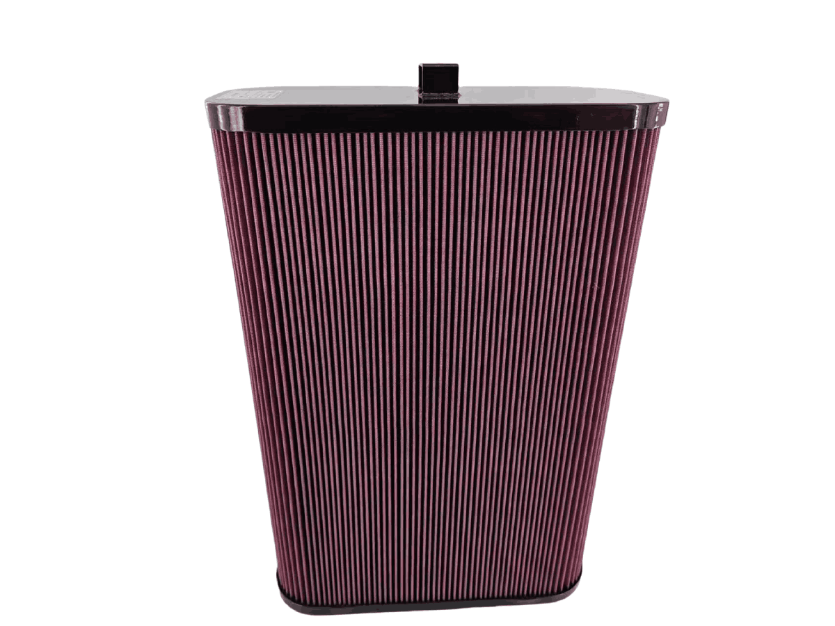 What is the basis of engine air filter design?